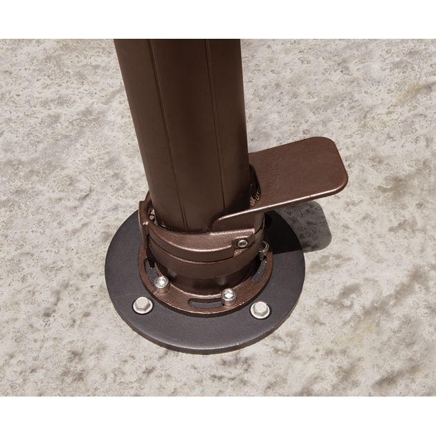 Treasure Garden AKZ Cantilever Concrete Umbrella Mount Kit | AuthenTEAK