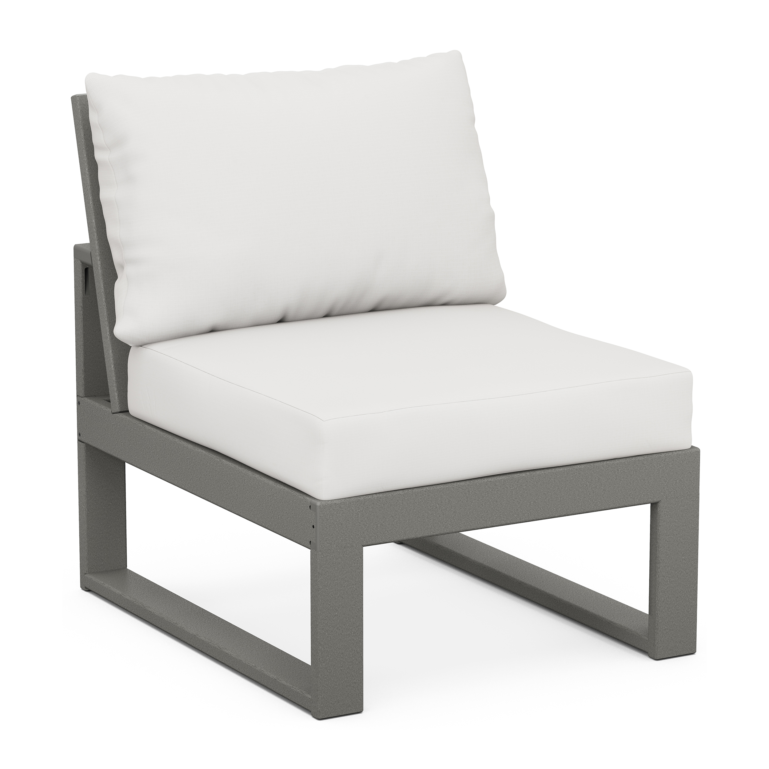 Polywood EDGE 6-Piece Modular Outdoor Sectional Sofa | AuthenTEAK