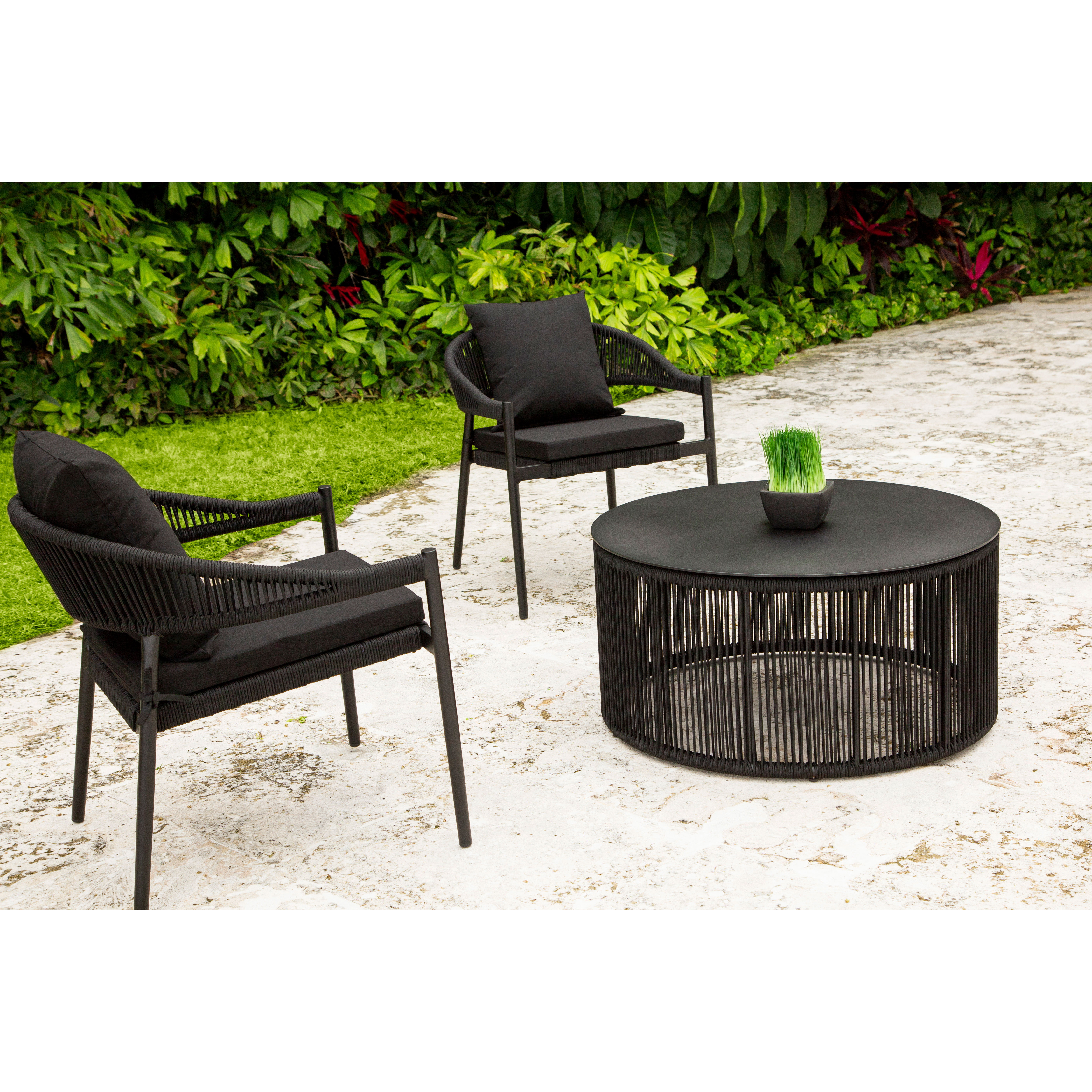 Source Furniture Skye Rope Club Chair | AuthenTEAK