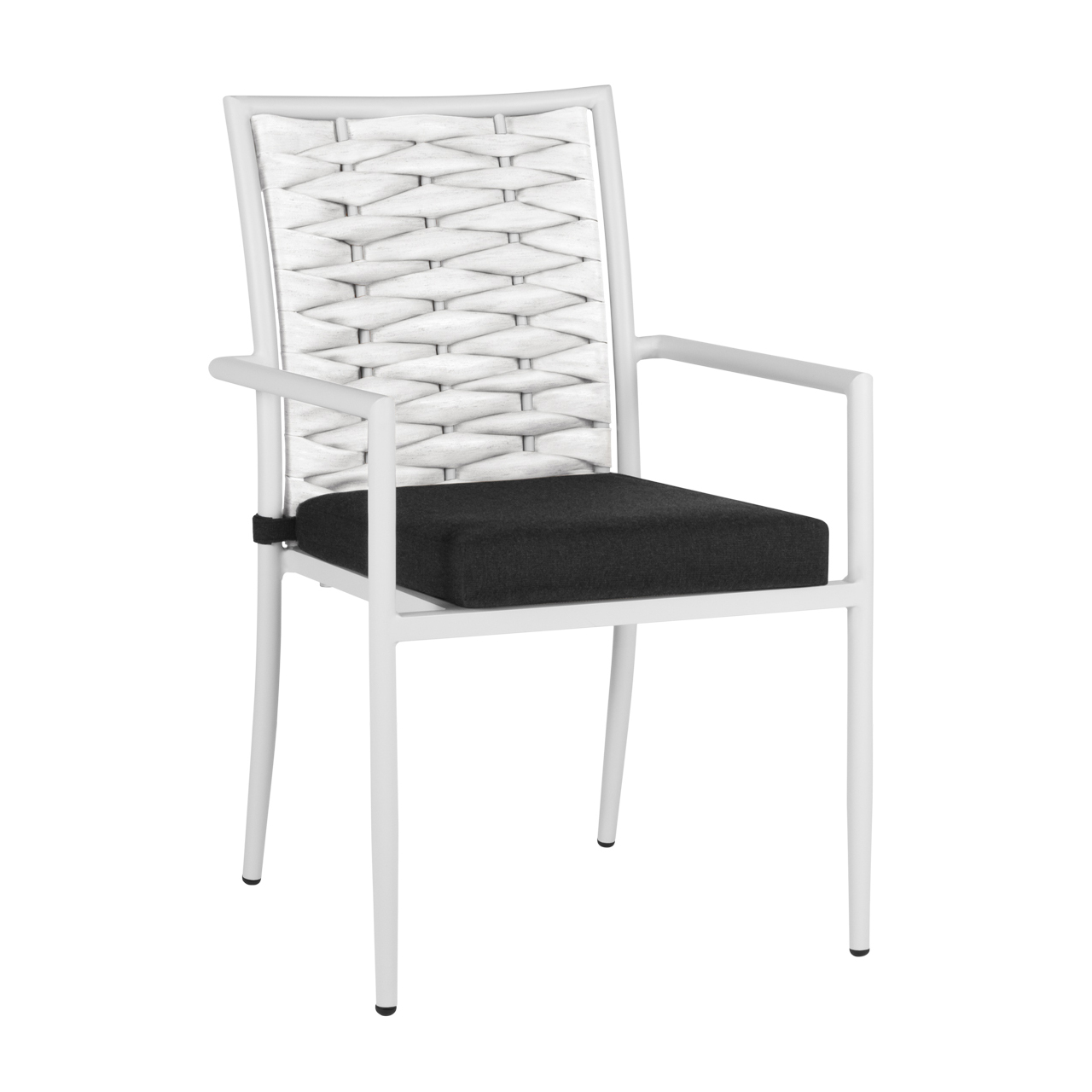 Source Furniture Aria Aluminum Dining Armchair | AuthenTEAK