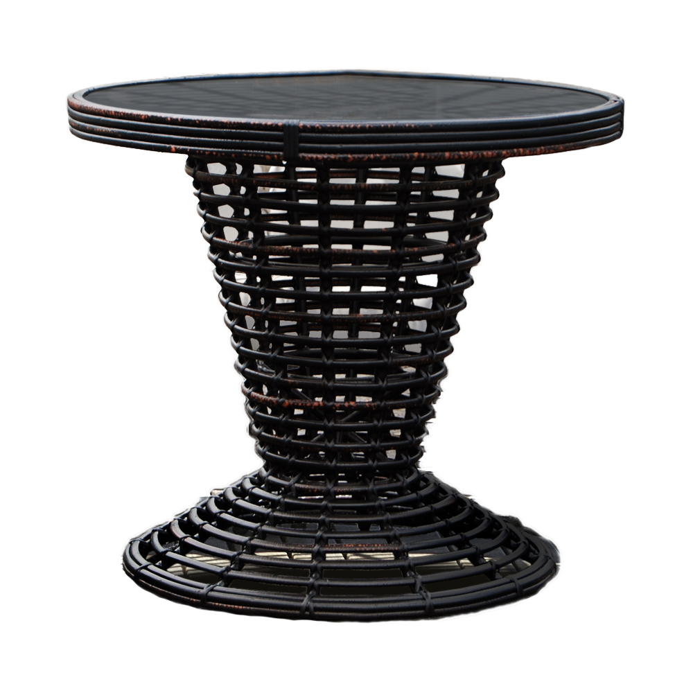 Skyline Design Nexus 31" Woven Round Dining Table | AuthenTEAK