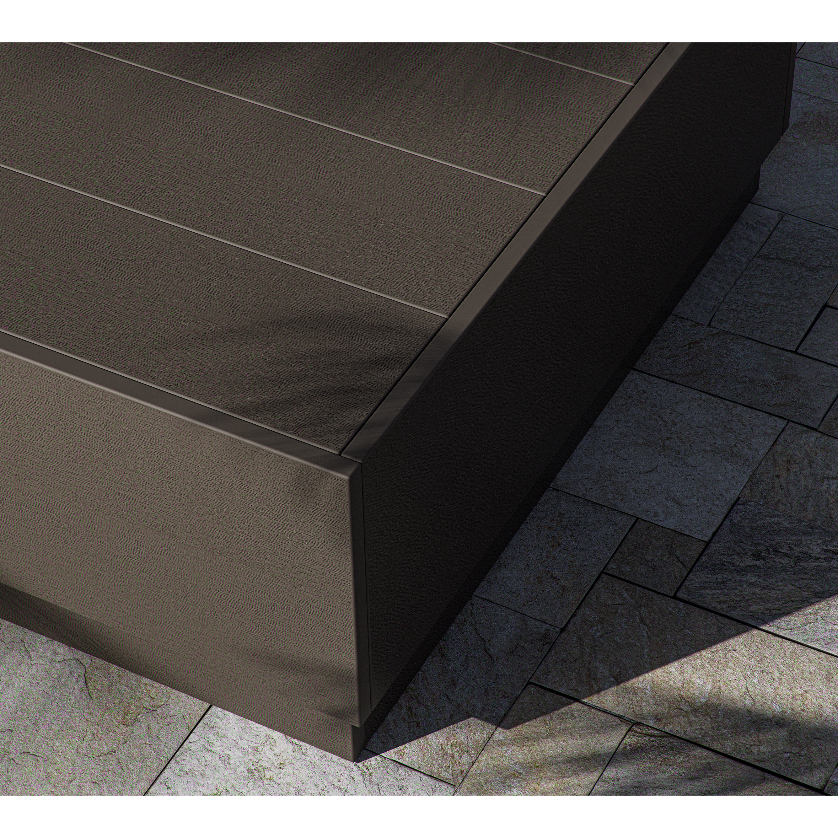 Polywood Elevate 36" Square Modular Table | AuthenTEAK