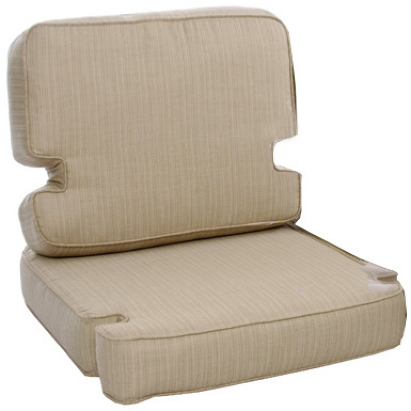 Barlow Tyrie Chesapeake Swivel Rocker Lounge Chair Replacement Cushion ...