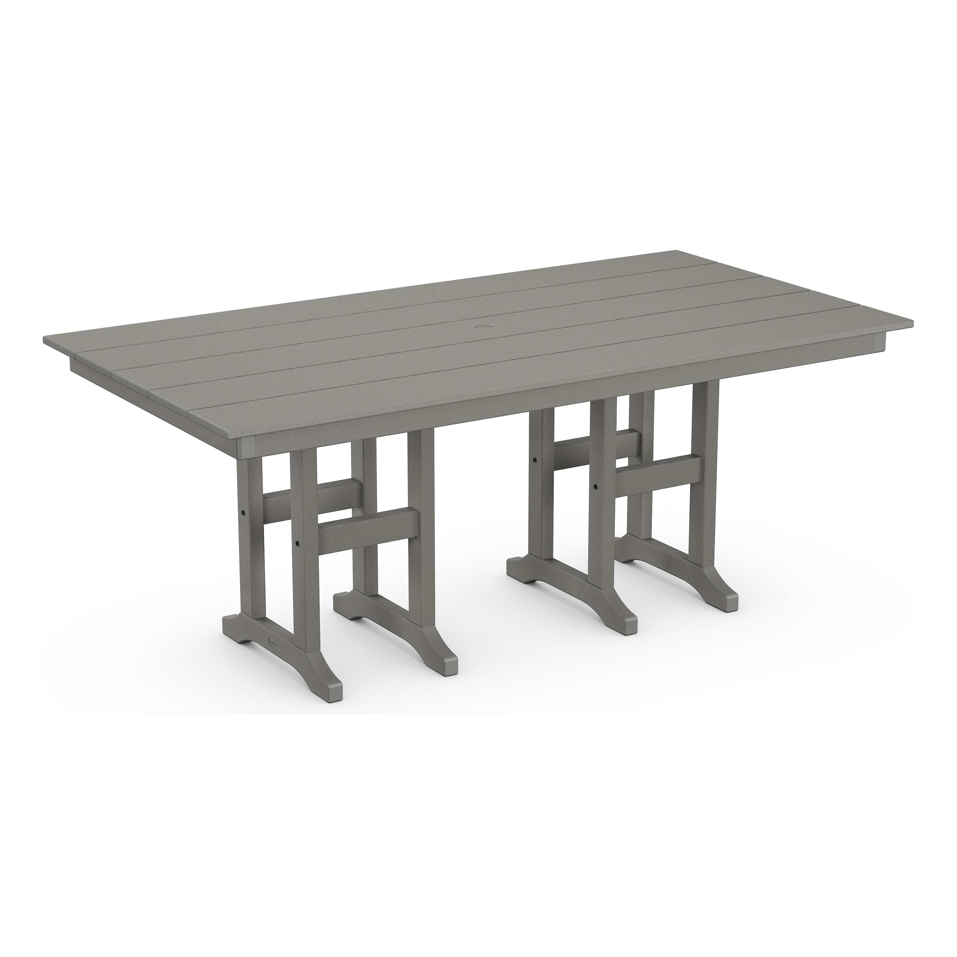 Polywood Farmhouse 72" Rectangular Dining Table | AuthenTEAK