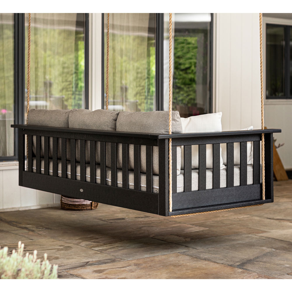Polywood Vineyard Outdoor Daybed Swing | AuthenTEAK