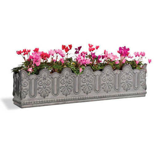Capital Garden Pinot Noir 40" Rectangular Fiberglass Window Box ...