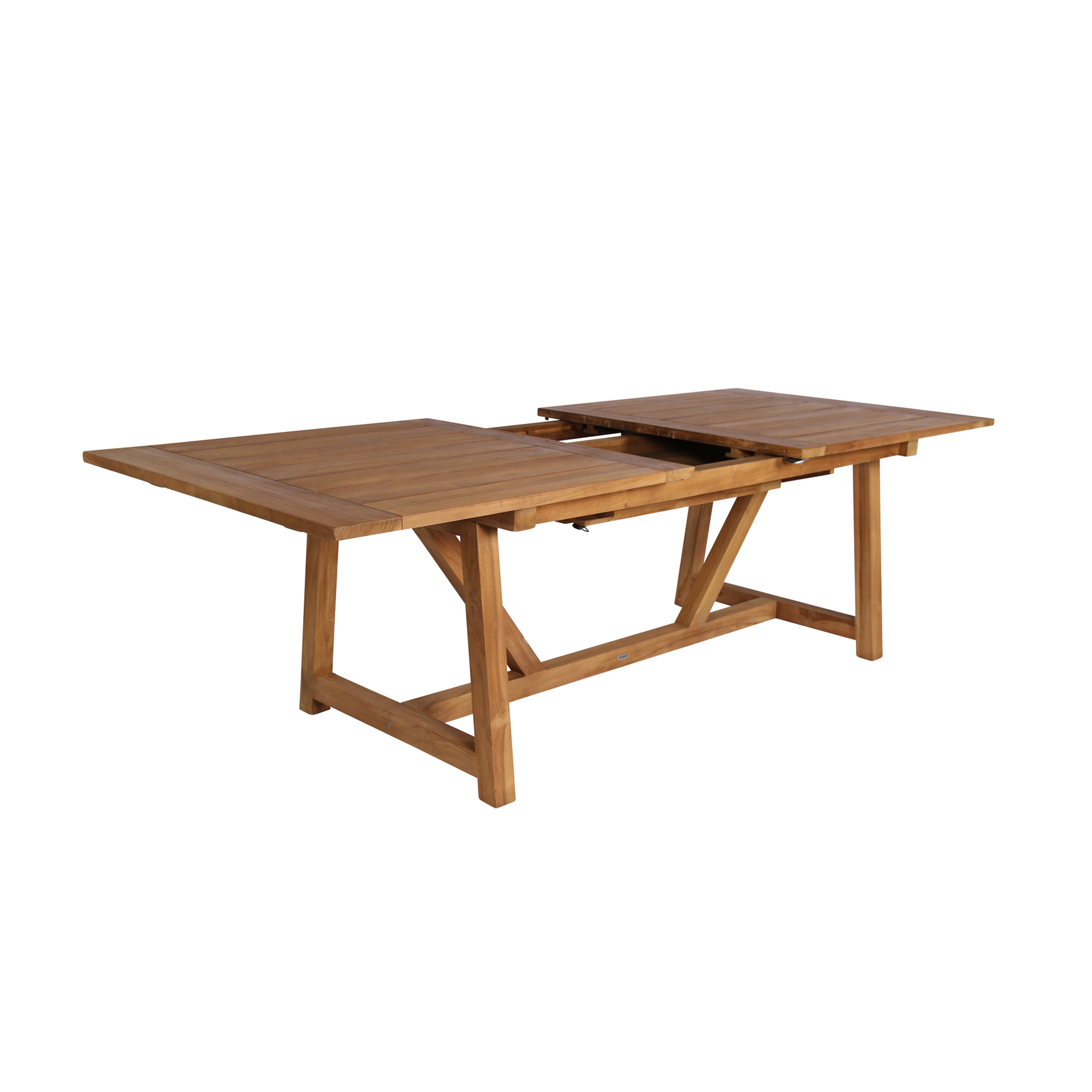 Sika Design Teak George 79" - 110" Extending Rectangular Dining Table | AuthenTEAK