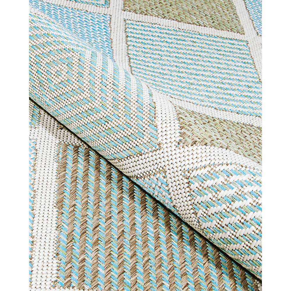 Couristan Monaco Meridian Multi Indoor/Outdoor Rug | AuthenTEAK
