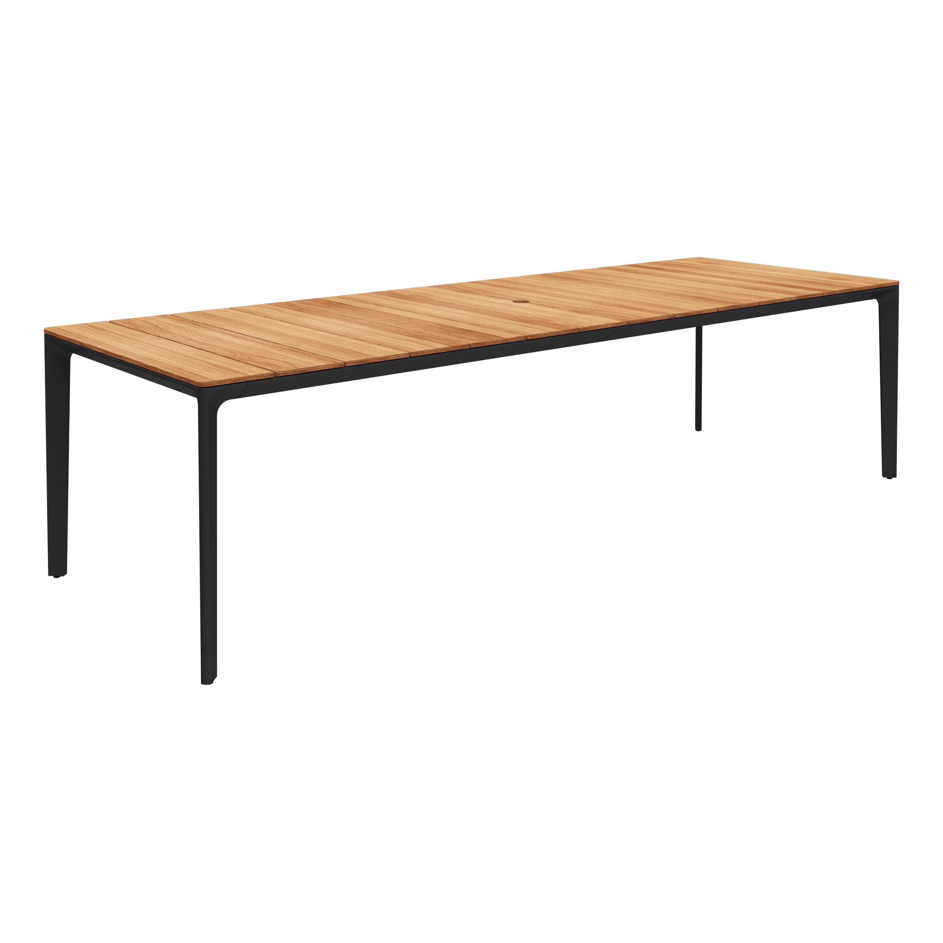 Gloster Carver 110" Teak Rectangular Dining Table | AuthenTEAK