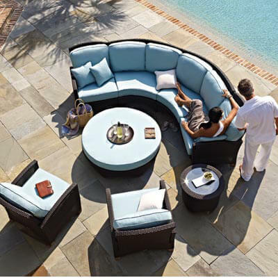 Gloster Plantation Sectional Wedge Unit Replacement Cushion | AuthenTEAK