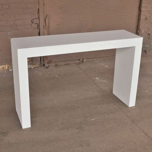 Zachary A. Design Lynne Tell 72" x 18" x 36" Rectangular Console Table ...