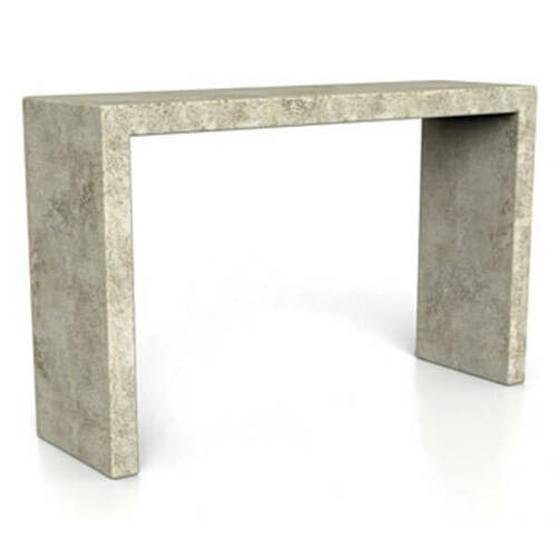 Zachary A. Design Lynne Tell 72" x 18" x 36" Rectangular Console Table ...
