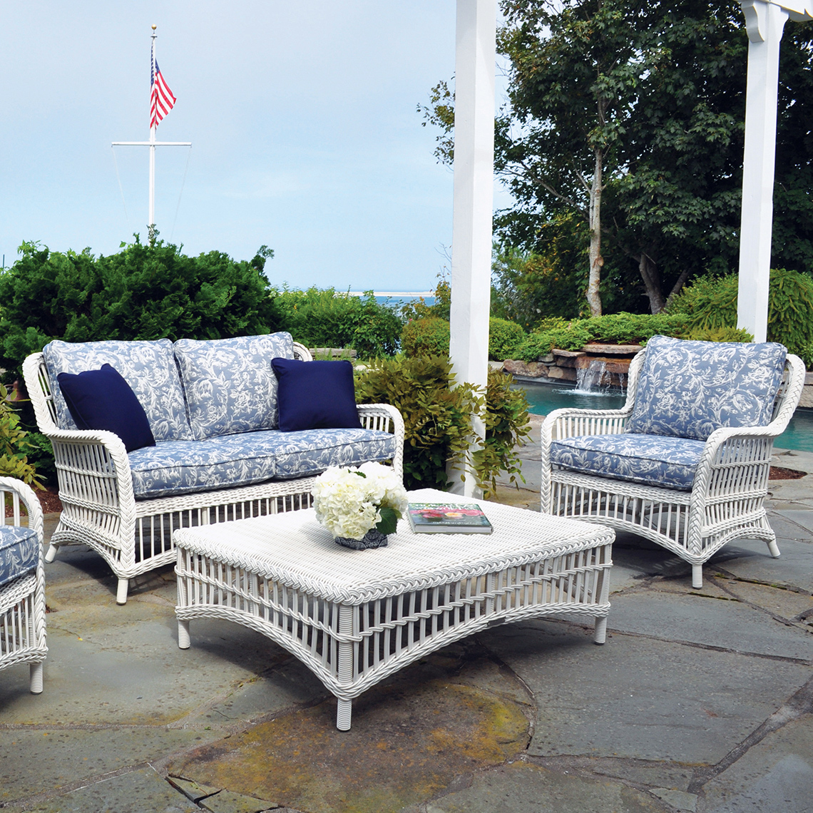 Kingsley Bate Chatham Woven Lounge Chair | AuthenTEAK