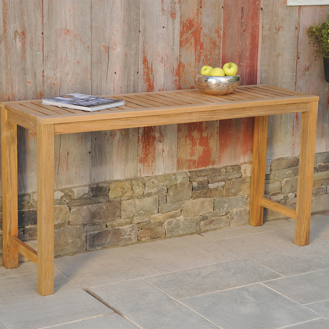 Kingsley Bate Classic 60" Teak Rectangular Console Table | AuthenTEAK