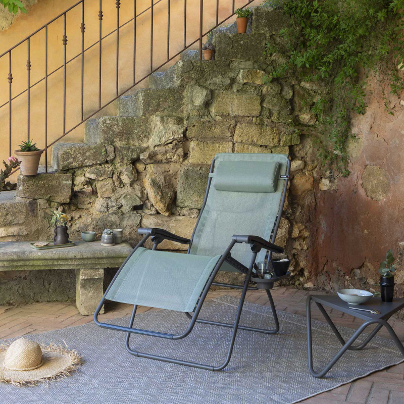 Lafuma r clip sun lounger seigle store