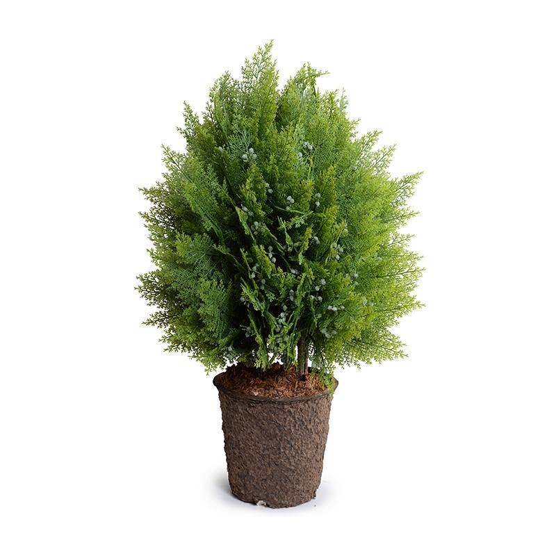 Enduraleaf 30" Faux Arborvitae Shrub | AuthenTEAK