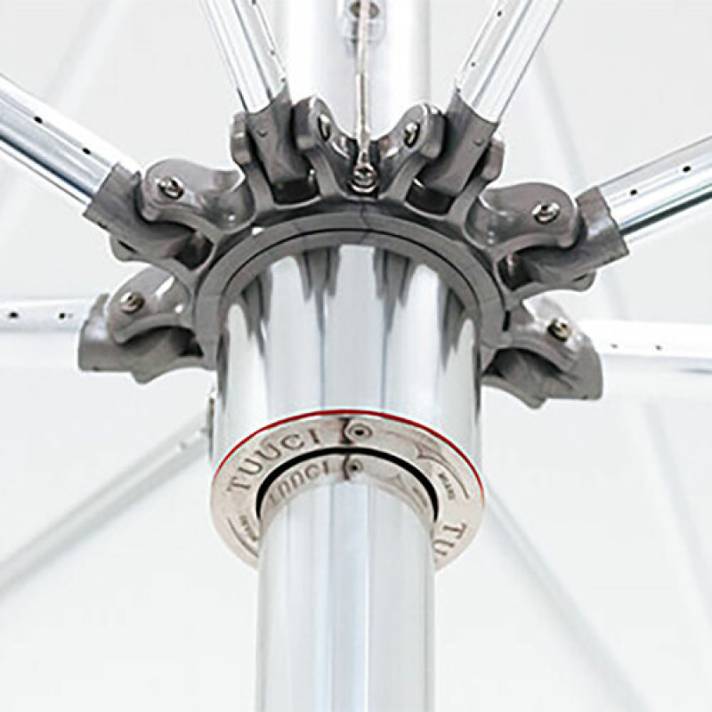 Tuuci Ocean Master Max Classic Square Aluminum Patio Umbrella | AuthenTEAK