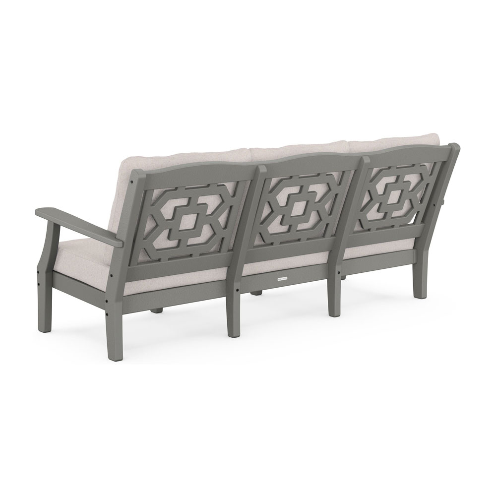 Polywood Chinoiserie Deep Seating Sofa | AuthenTEAK