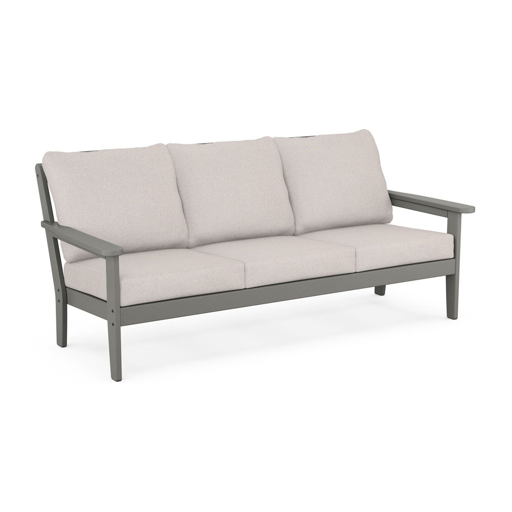 Polywood Cottage 4-Piece Deep Seating Set with Sofa | AuthenTEAK
