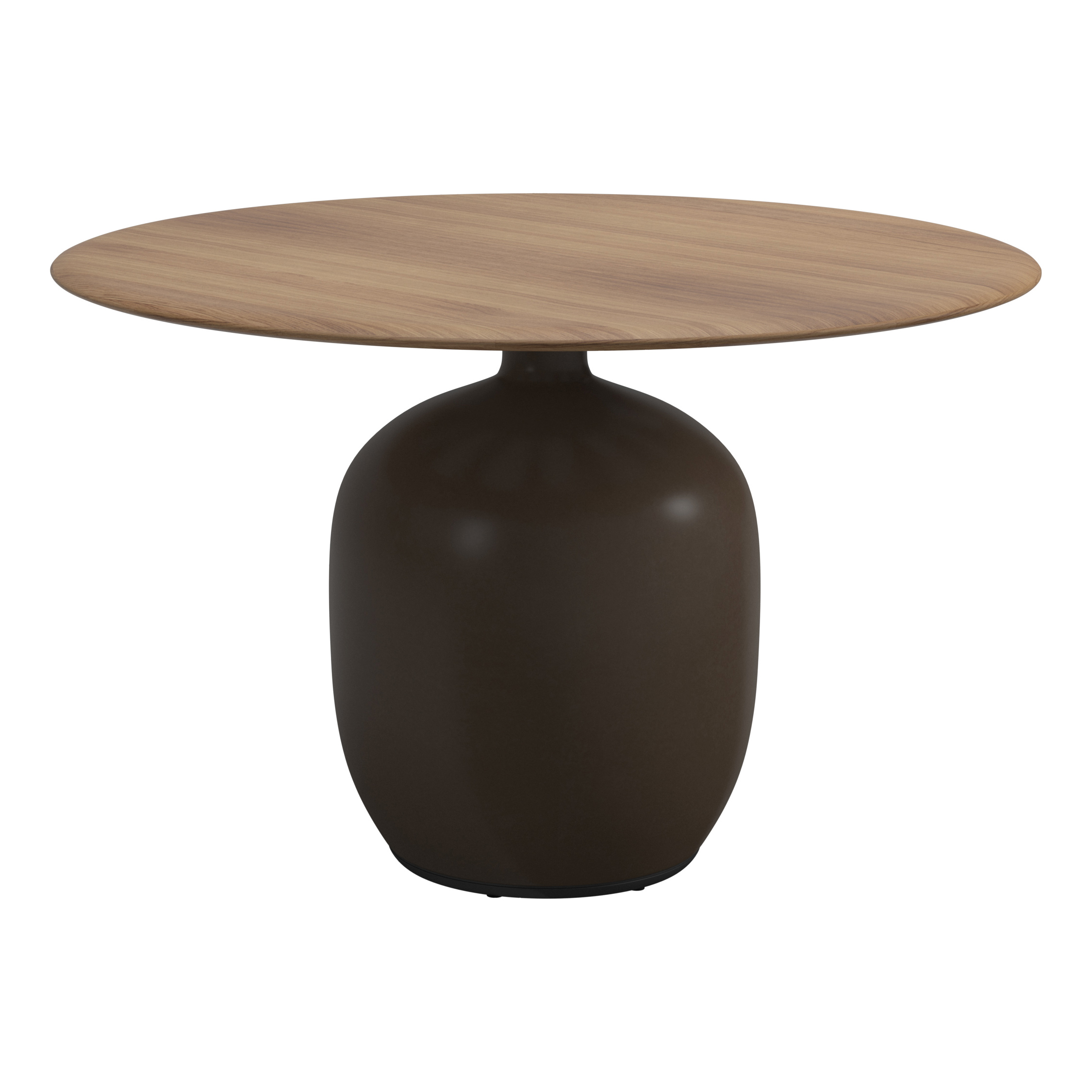 Gloster Kasha 36" Ceramic Round Dining Table | AuthenTEAK