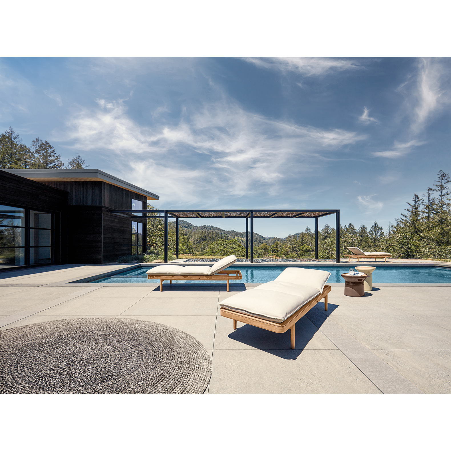 Gloster Saranac Teak Chaise Lounge | AuthenTEAK