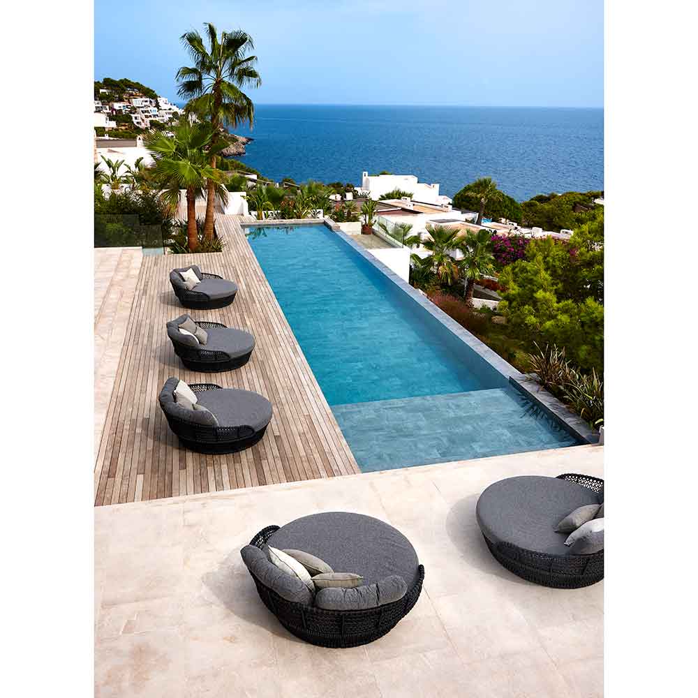 Cane-line Ocean Large Soft Rope Outdoor Daybed | AuthenTEAK