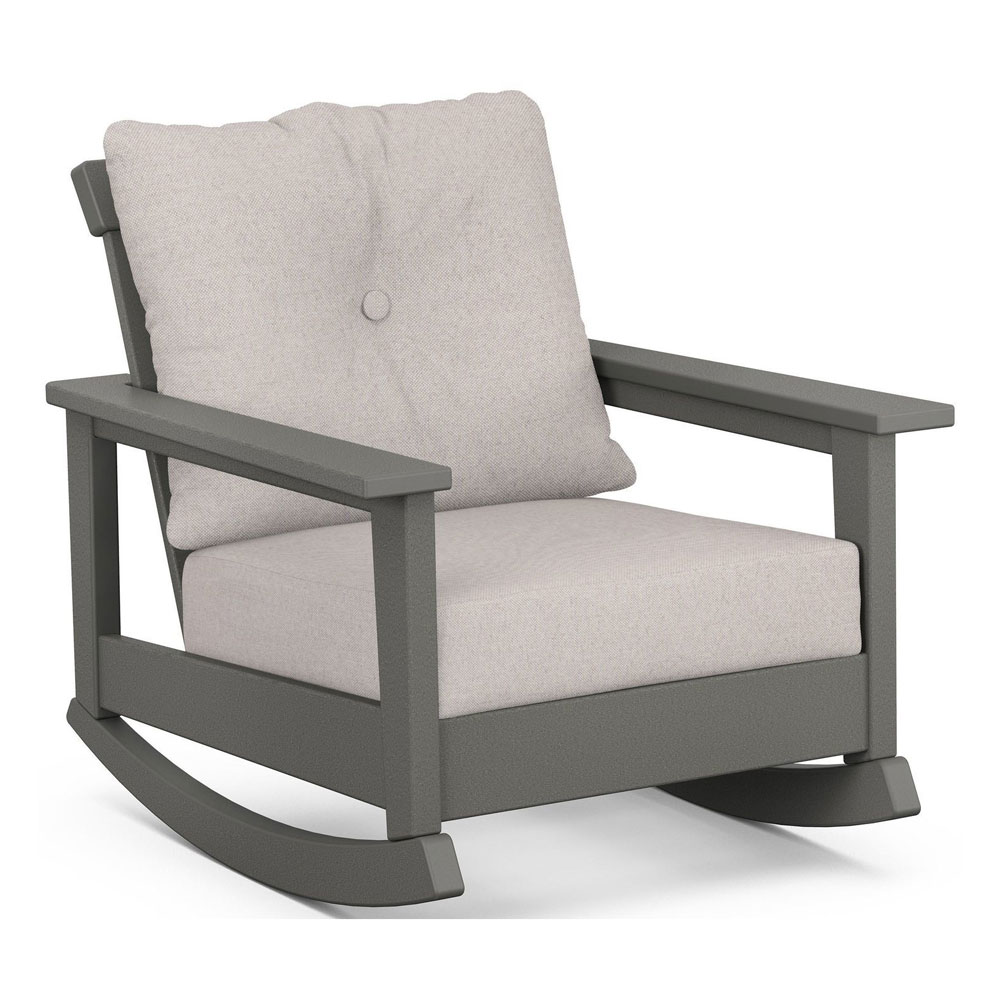 Polywood Prescott Deep Seating Rocking Chair | AuthenTEAK
