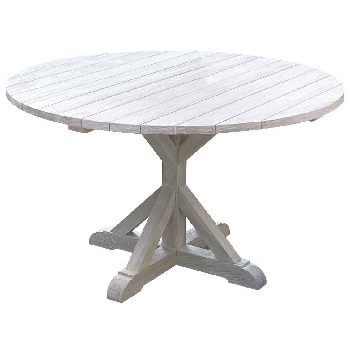 Kingsley Bate Provence 50" Round Dining Table | AuthenTEAK