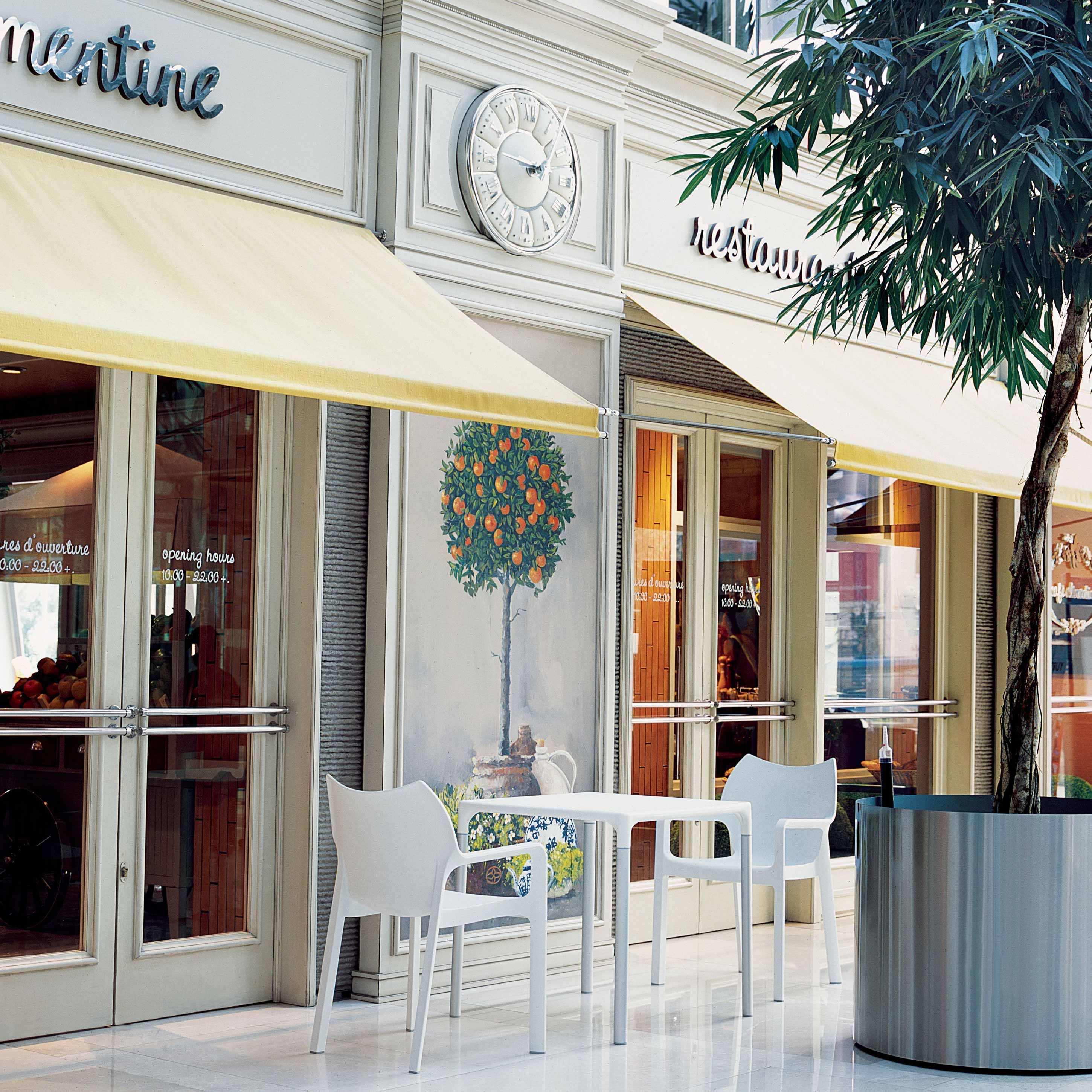 Compamia Diva Stacking Resin Dining Armchair - Set of 2 | AuthenTEAK