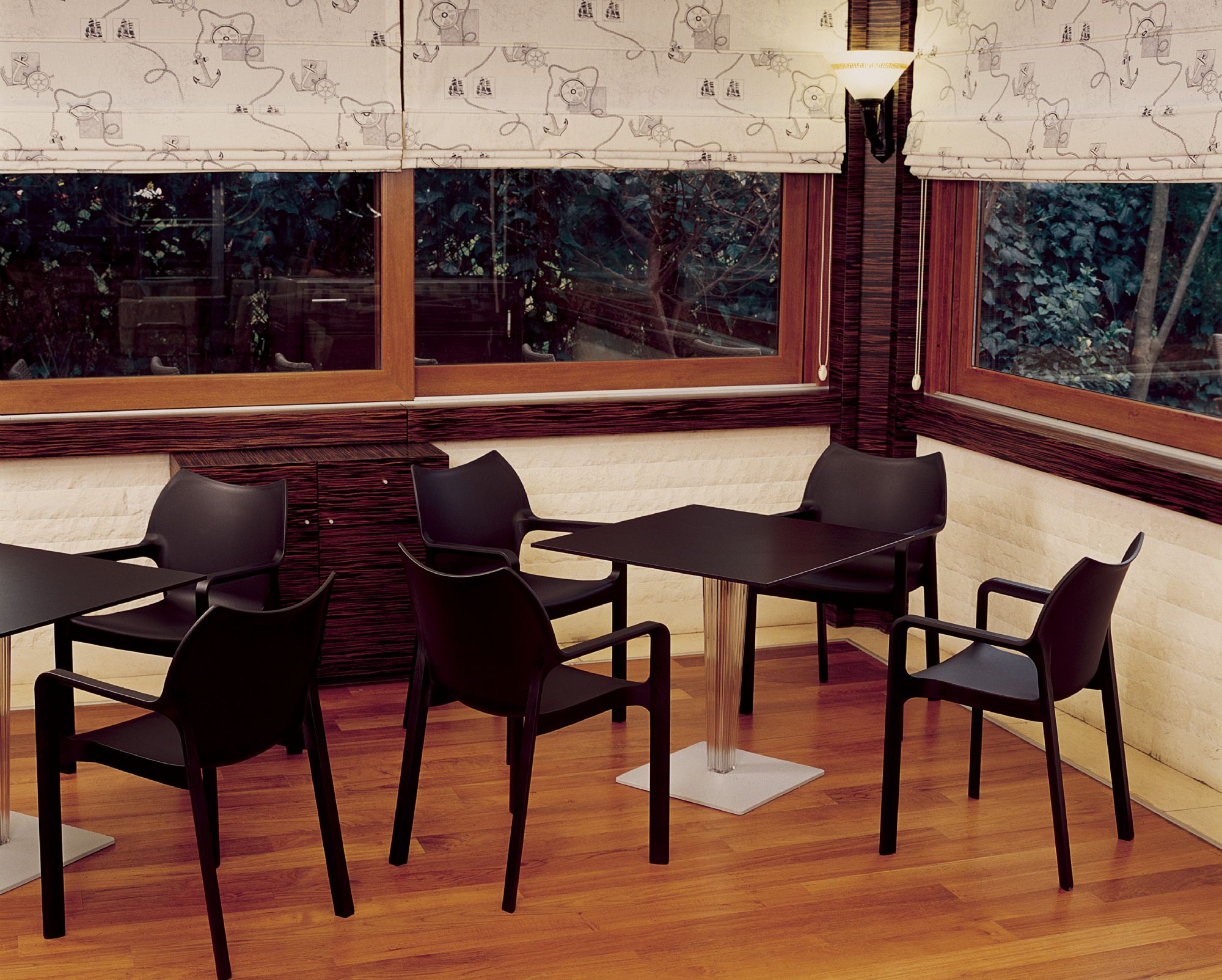 Compamia Diva Stacking Resin Dining Armchair - Set of 2 | AuthenTEAK