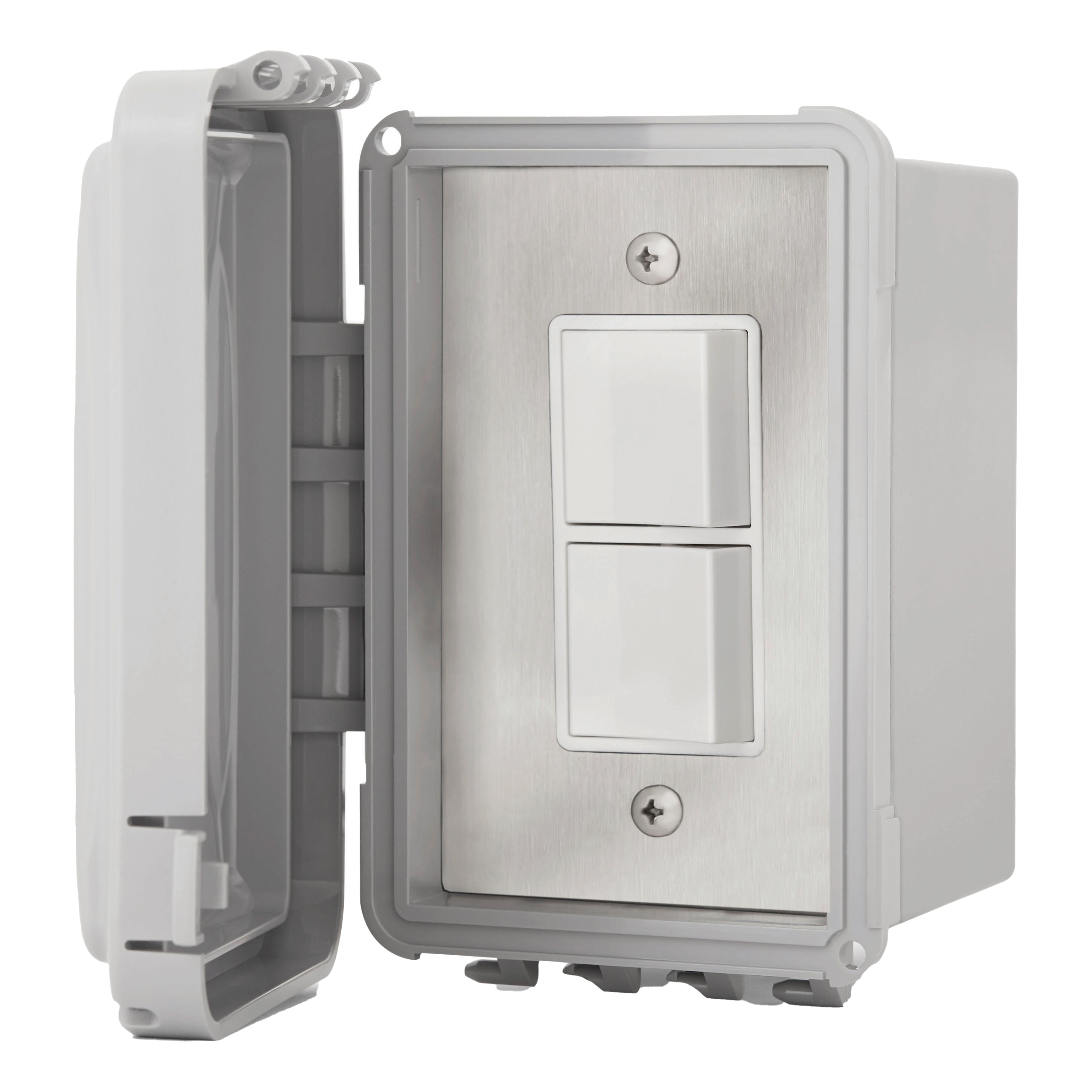 Infratech Single Duplex Stack Switch with Surface Mount & Gang Box ...