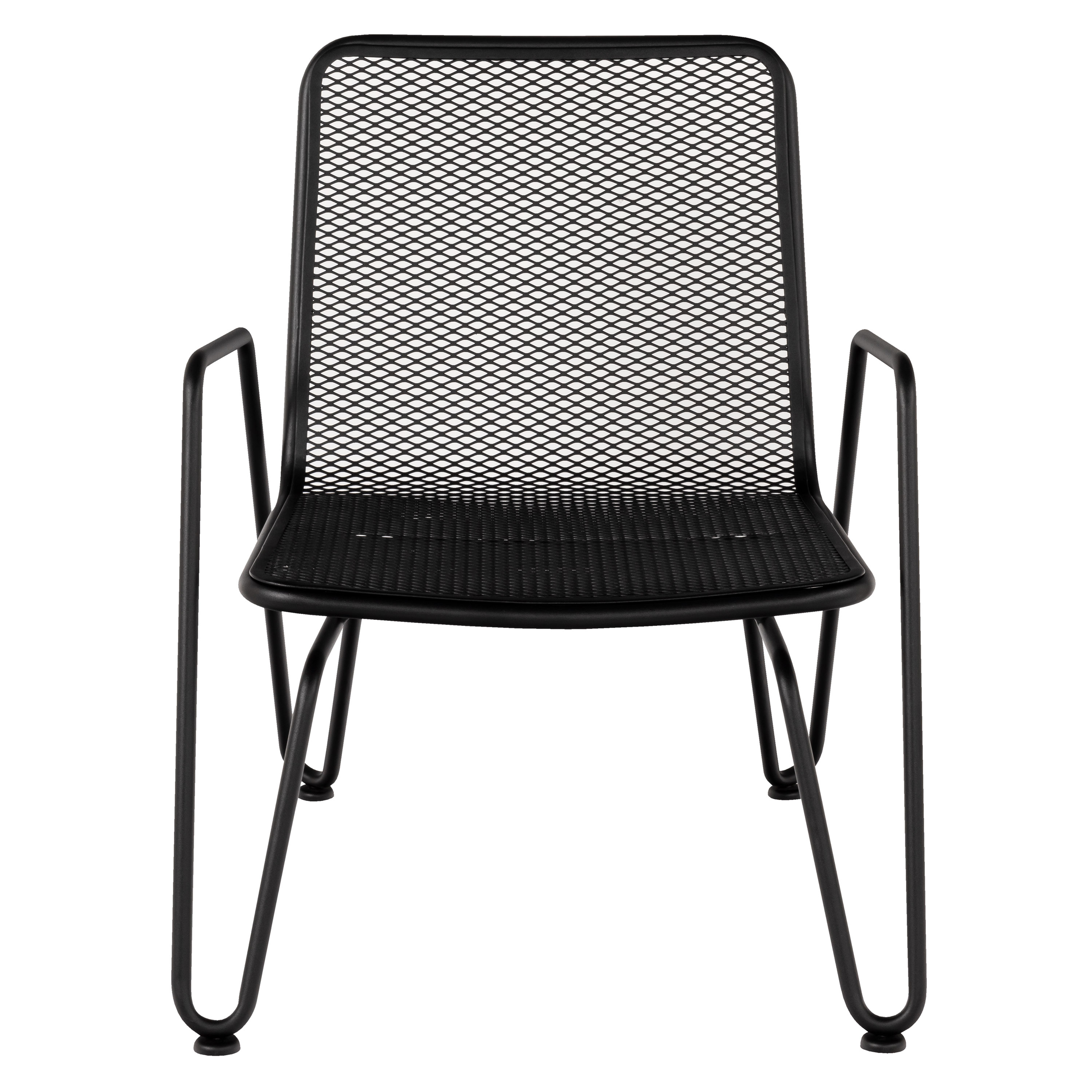 Woodard Turner Iron Spring Lounge Chair | AuthenTEAK