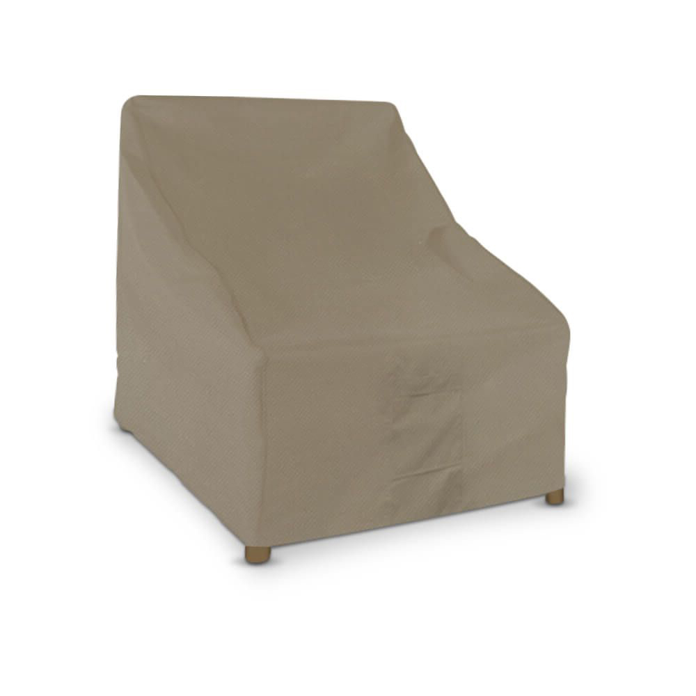 POVL Outdoor Qube High Back Aluminum Lounge Chair Protective Cover ...