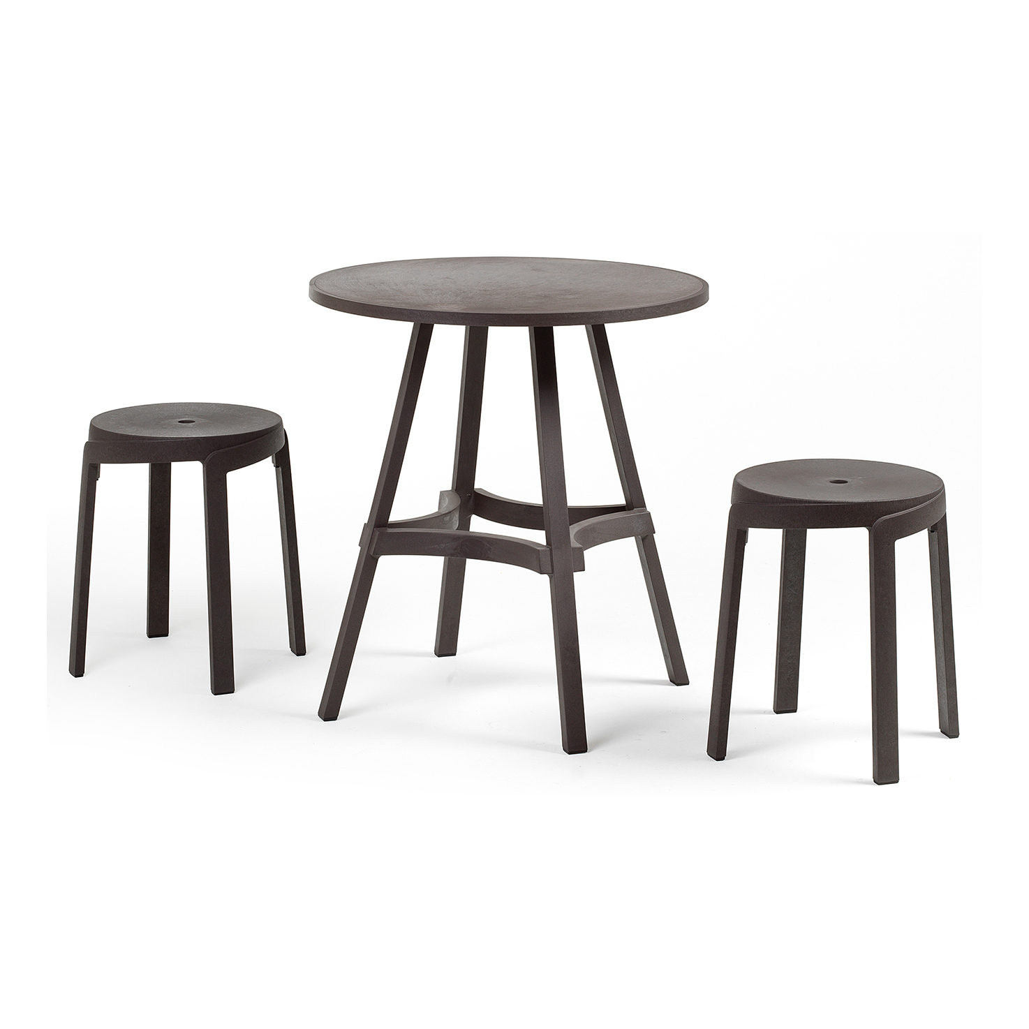 Nardi Combo 28" Resin Round Bistro Table | AuthenTEAK