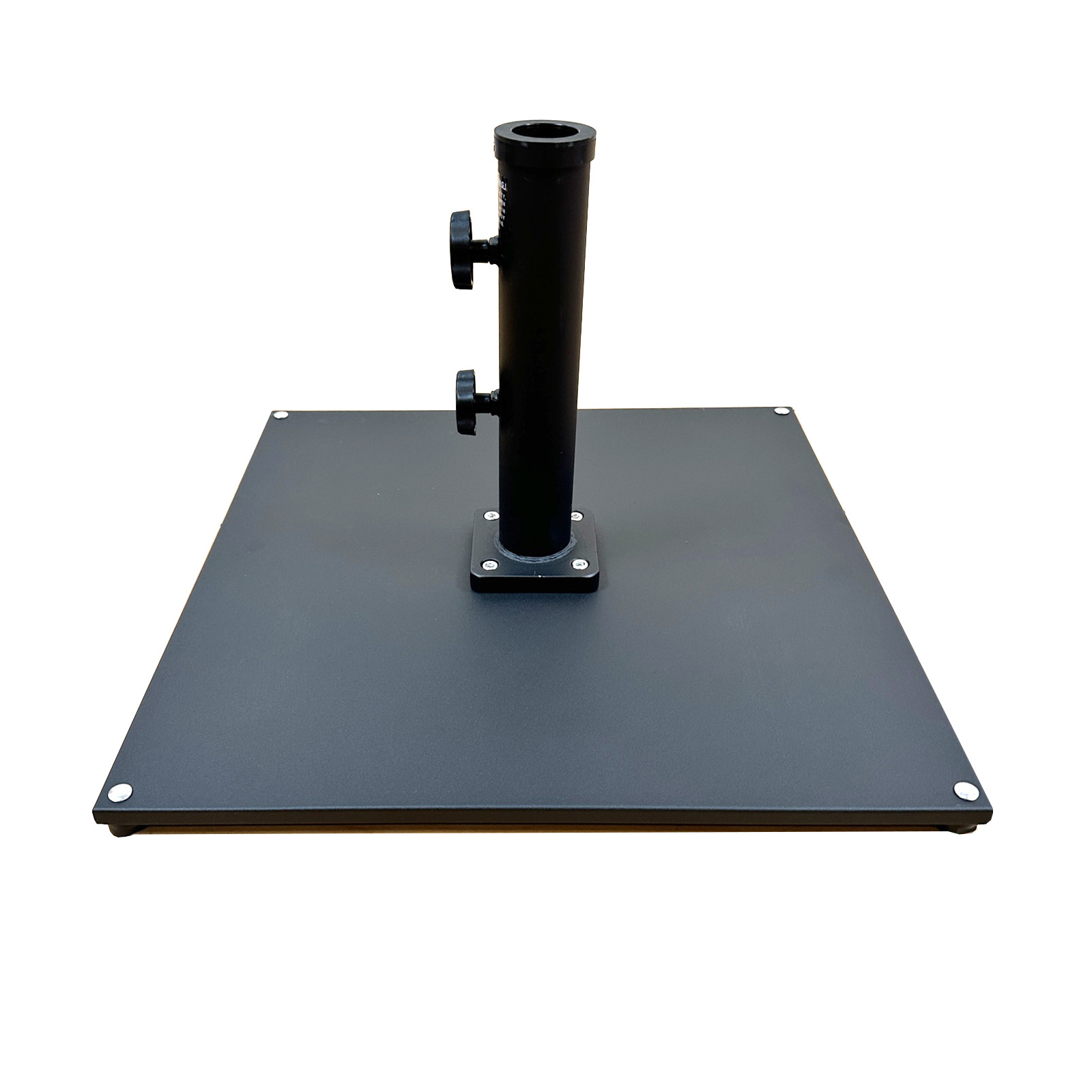 Galtech Square 60 lb. Steel Plate Umbrella Base | AuthenTEAK