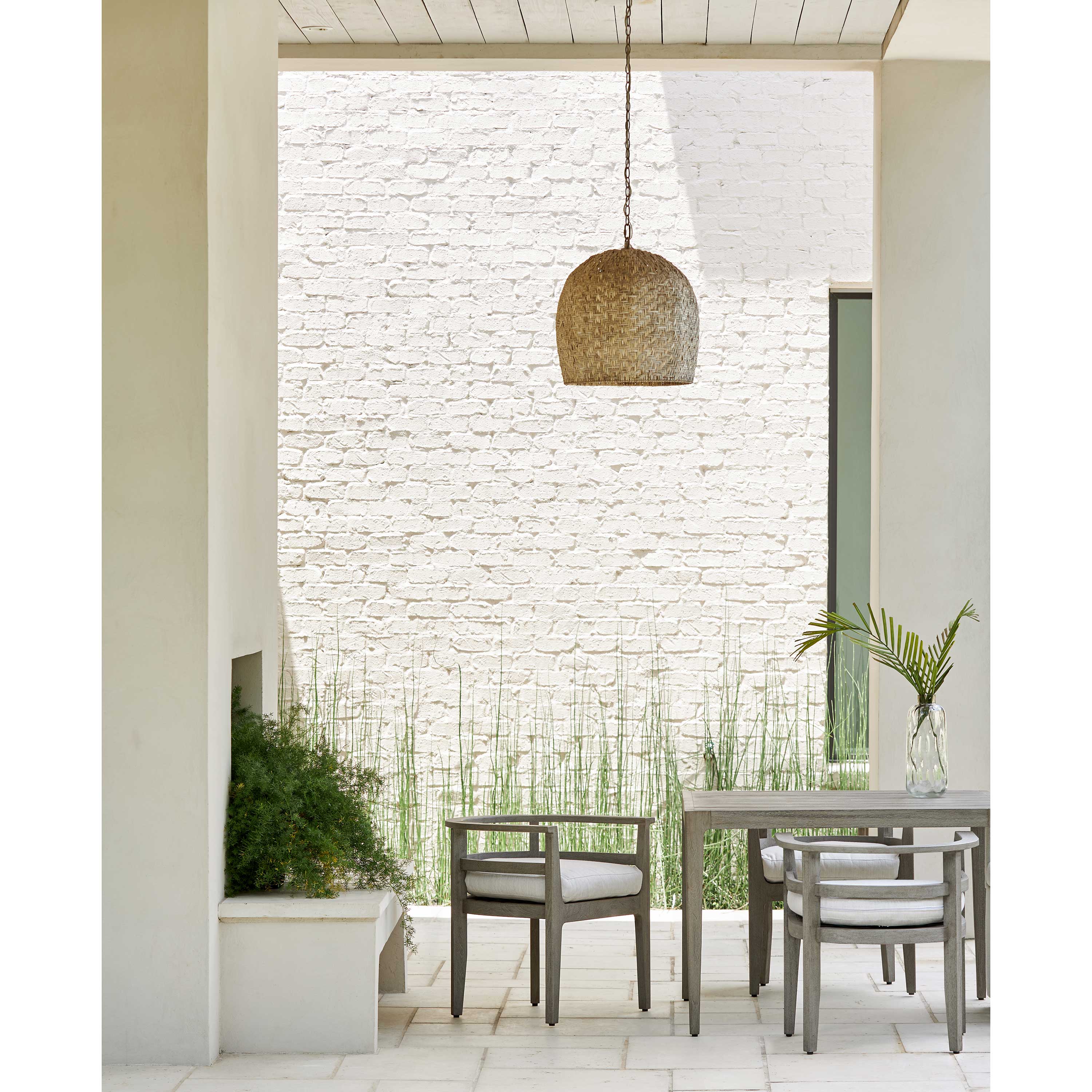 Lane Venture Avila 88" Teak Rectangular Dining Table | AuthenTEAK