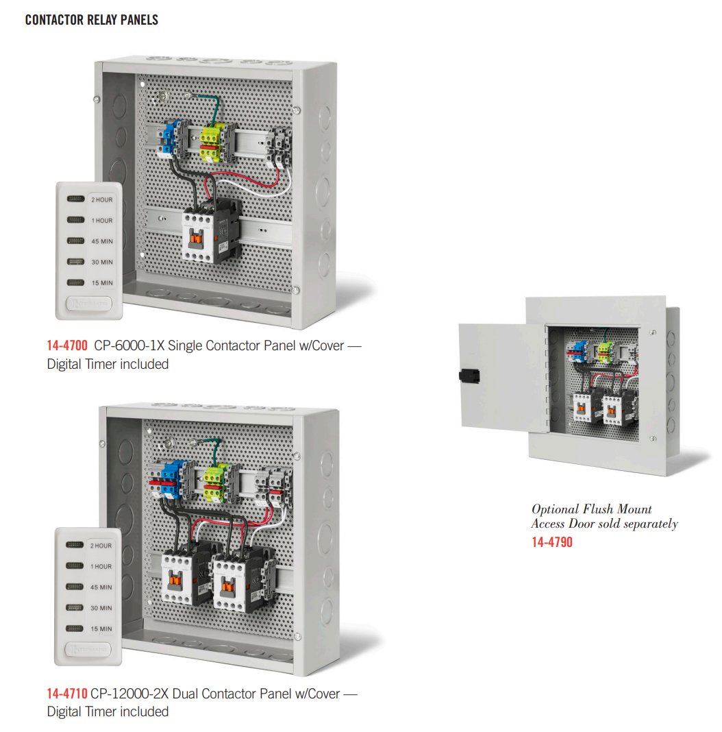Infratech Contactor Panel | AuthenTEAK