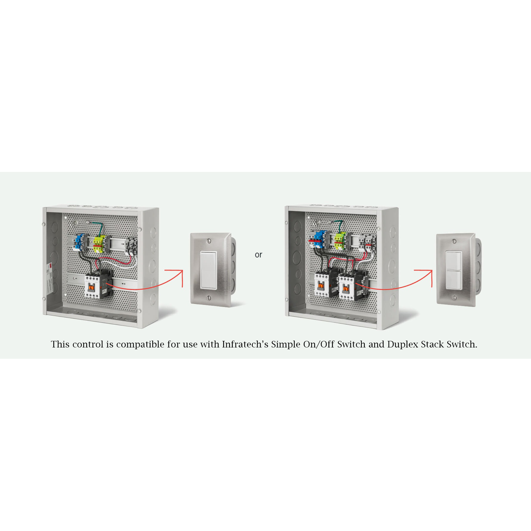 Infratech Contactor Panel | AuthenTEAK