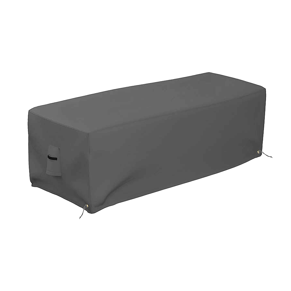 Prism Hardscapes Tavola 6 Rectangular 90" Concrete Gas Fire Table ...