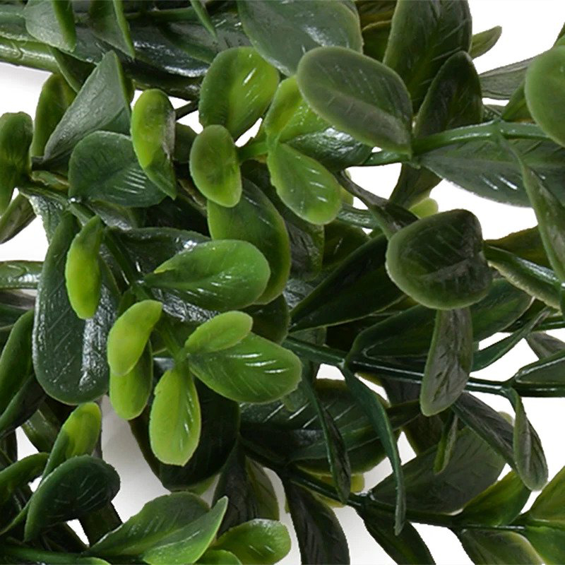 Enduraleaf 25.5" Faux Boxwood Shrub Branch - Set of 12 | AuthenTEAK