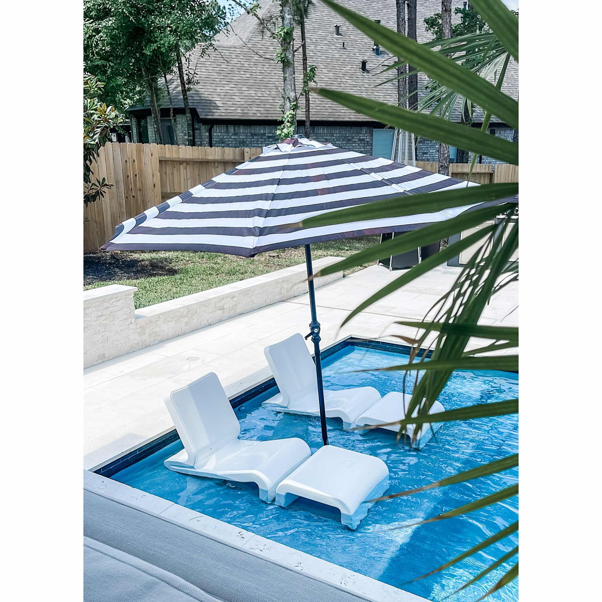 Tupelo Goods Line Ottoman | AuthenTEAK