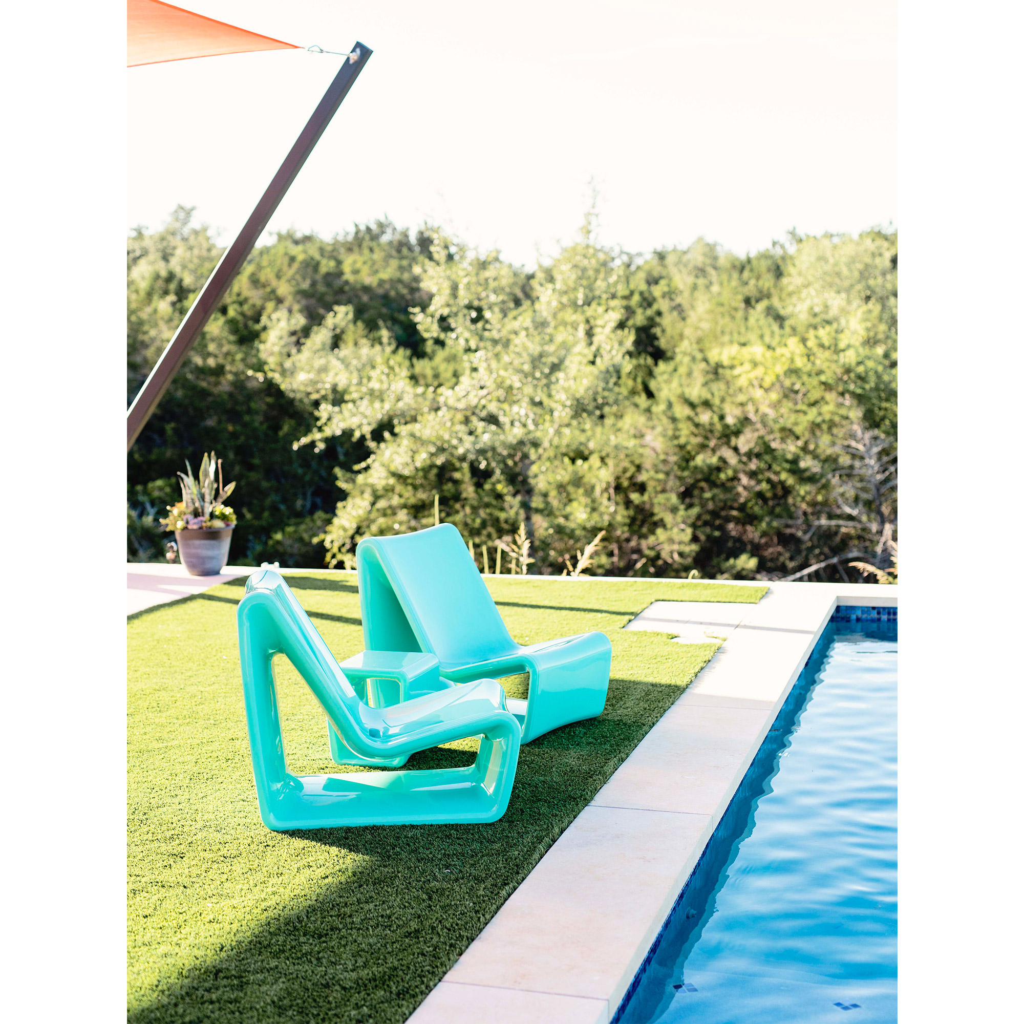 Tupelo Goods Loop Lounge Chair | AuthenTEAK