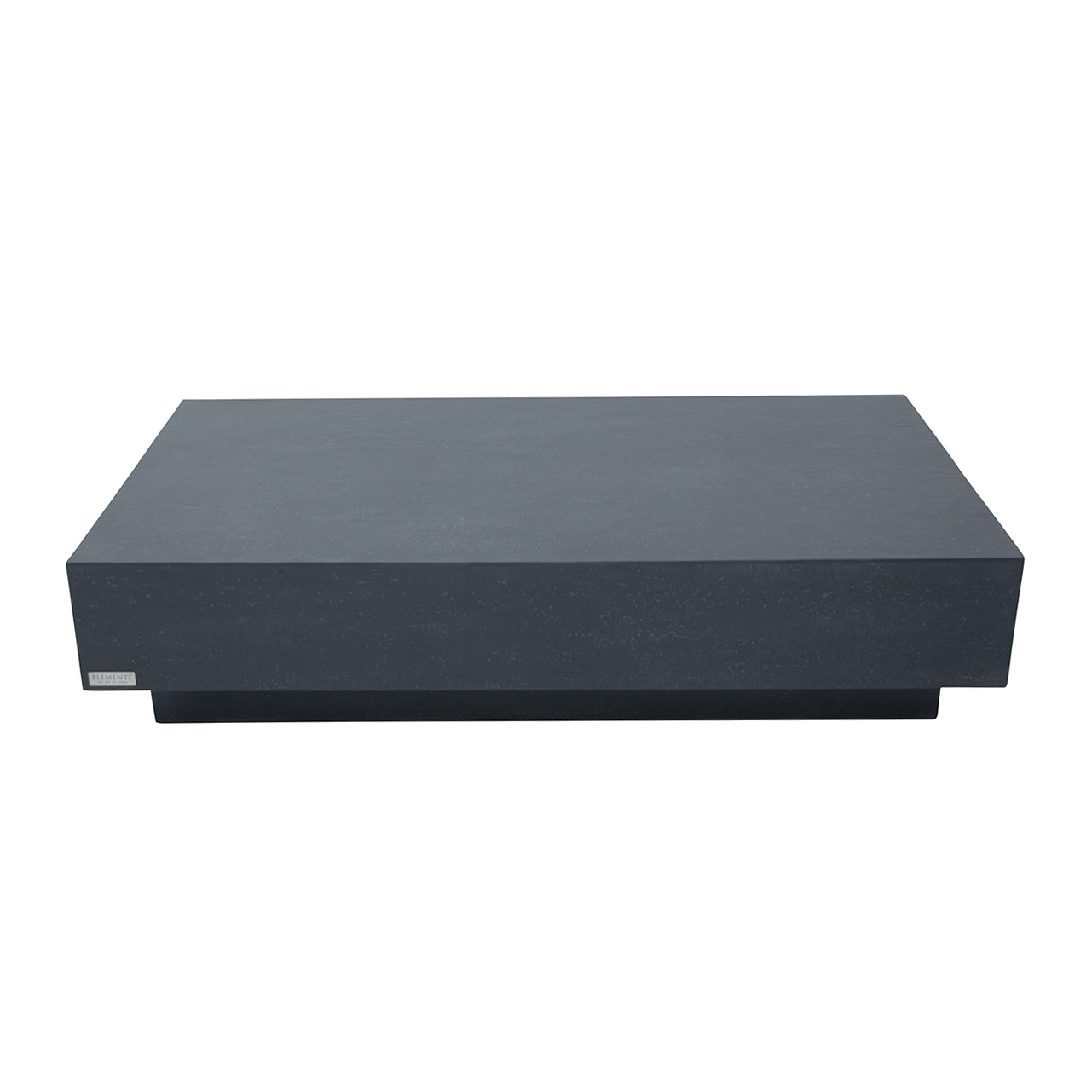Elementi Home Tevere 60" GFRC Rectangular Coffee Table | AuthenTEAK