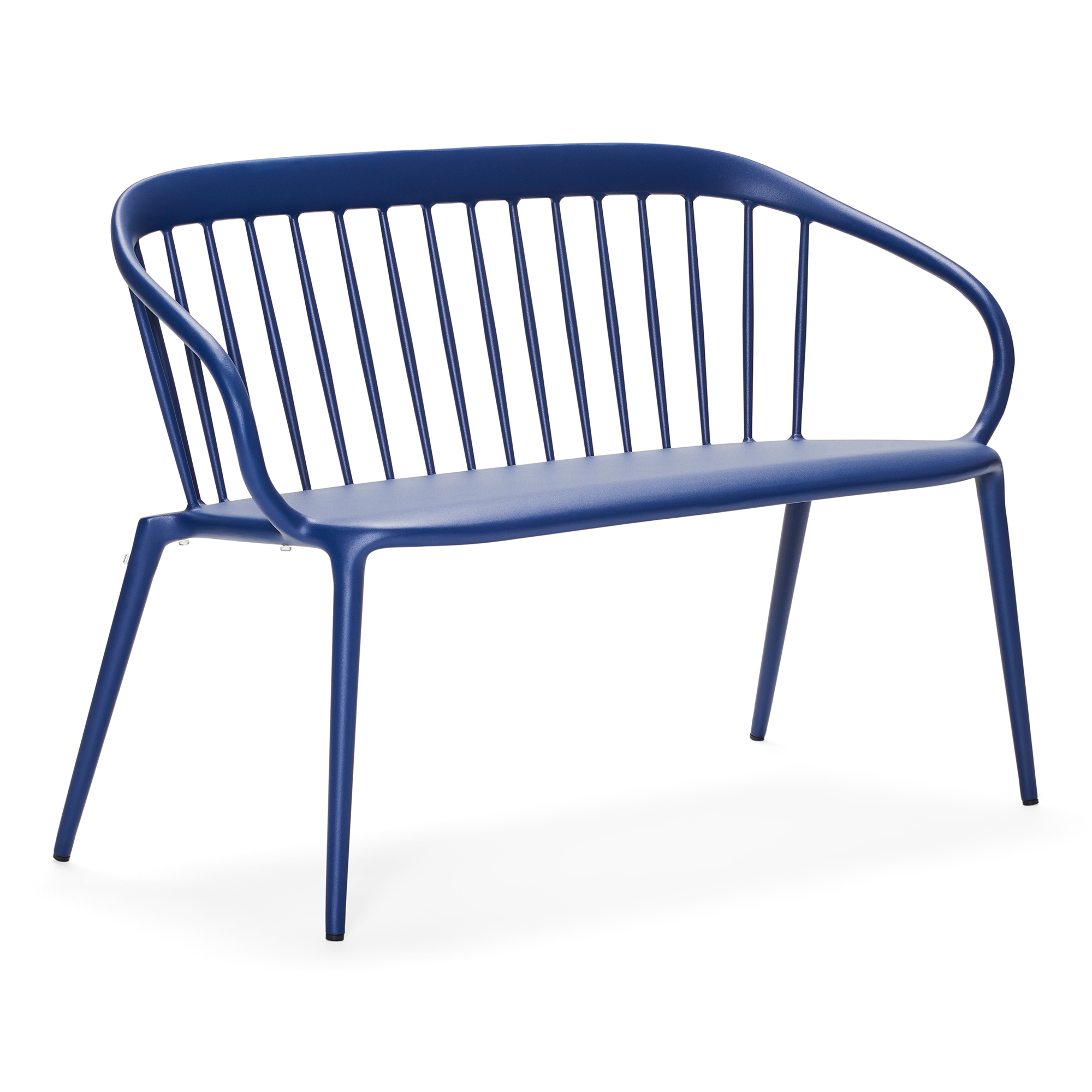 Woodard Windsor Stacking 48.5" Aluminum Bench | AuthenTEAK