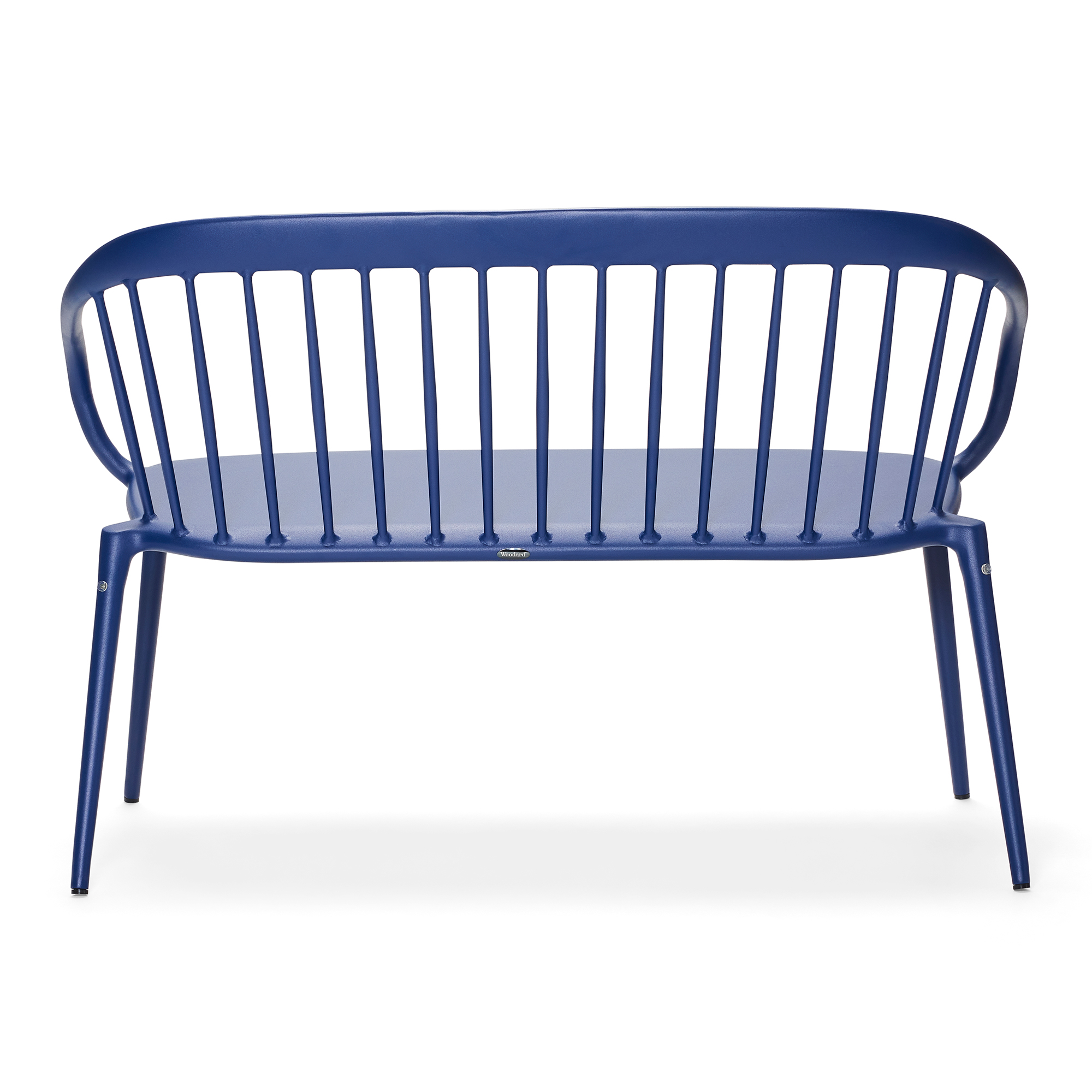 Woodard Windsor Stacking 48.5" Aluminum Bench | AuthenTEAK