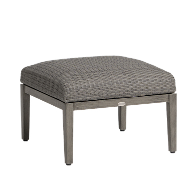 Ratana Cabo San Lucas Woven Ottoman | AuthenTEAK