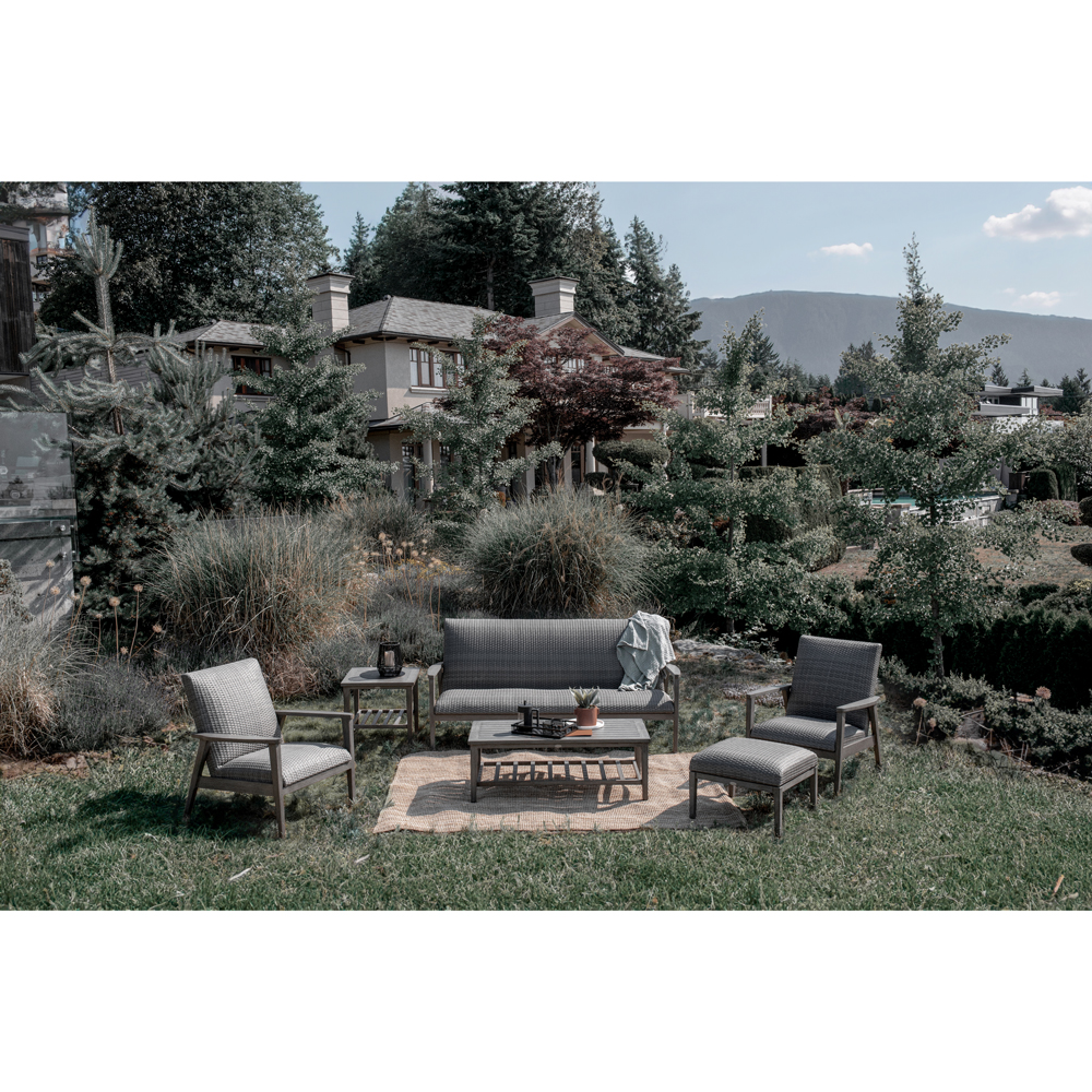 Ratana Cabo San Lucas Woven Ottoman | AuthenTEAK