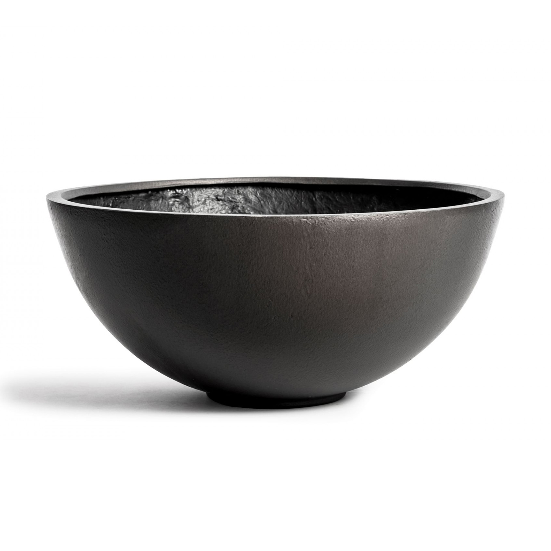 Capital Garden Geo 39" Round Fiberglass Planter Bowl | AuthenTEAK