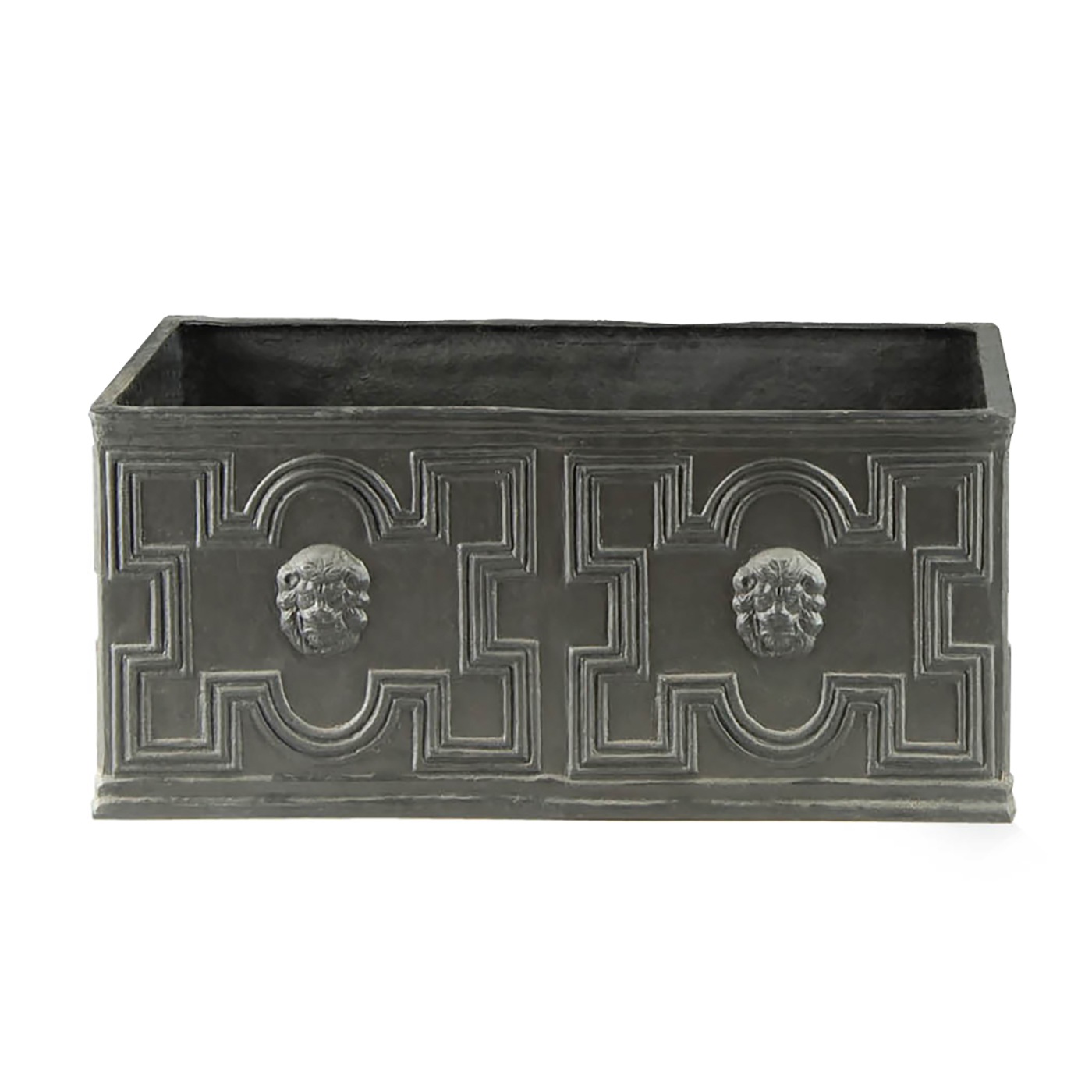 Capital Garden Elizabethan 20" x 39" Rectangular Fiberglass Trough ...