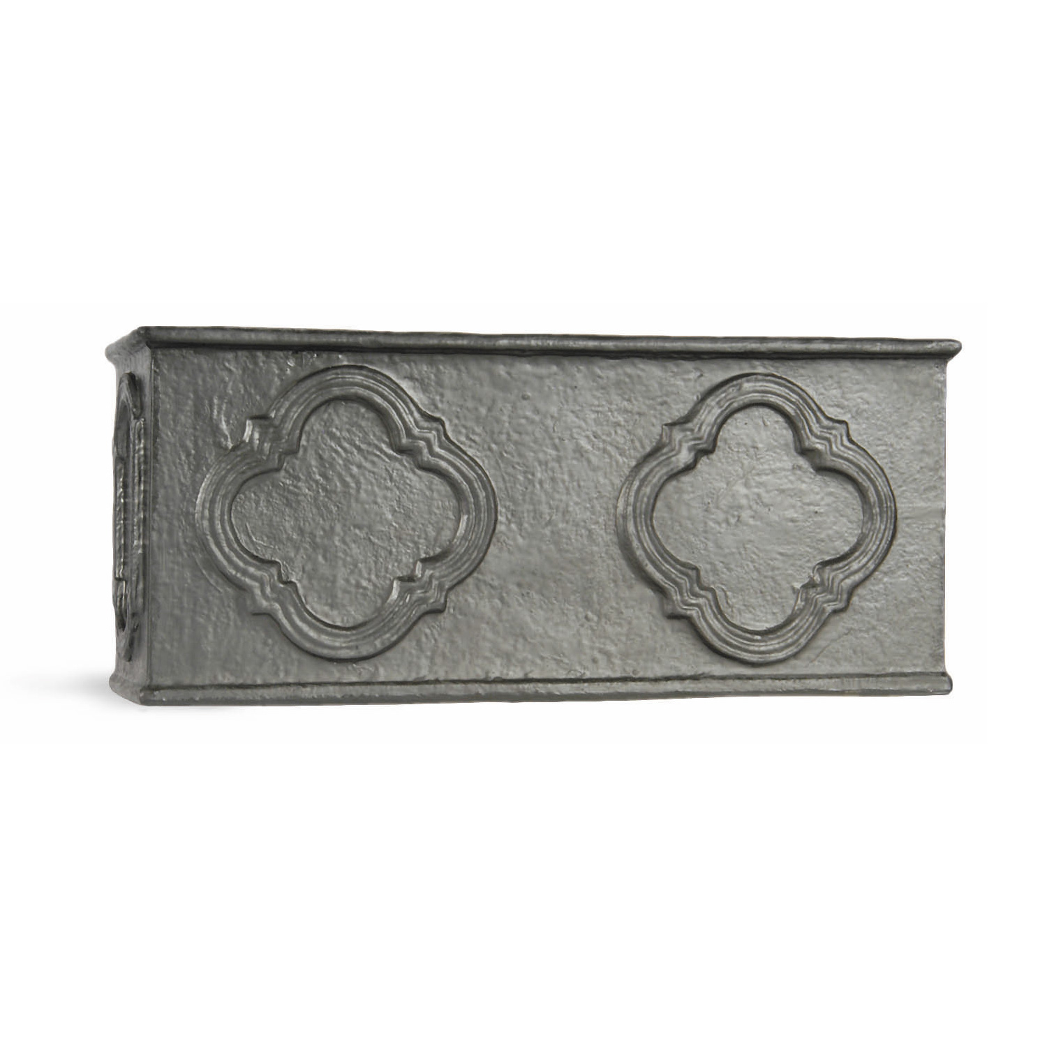 Capital Garden Hampton 13" x 36" Rectangular Fiberglass Trough Planter ...